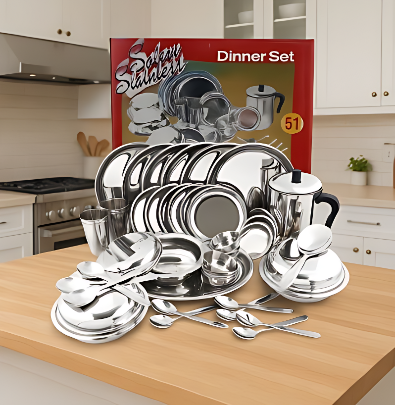 51 Pc Dinner Set | Tredy Foods