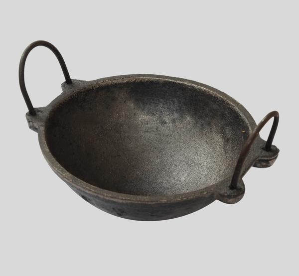 Cast Iron Kadai (Ultra Small) - 600 ml | Tredy Foods